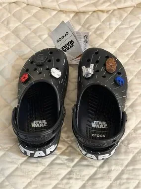 CROCS | Shoes | Crocs X Star Wars Hyperspace Classic Clog Kids J2 Black ...
